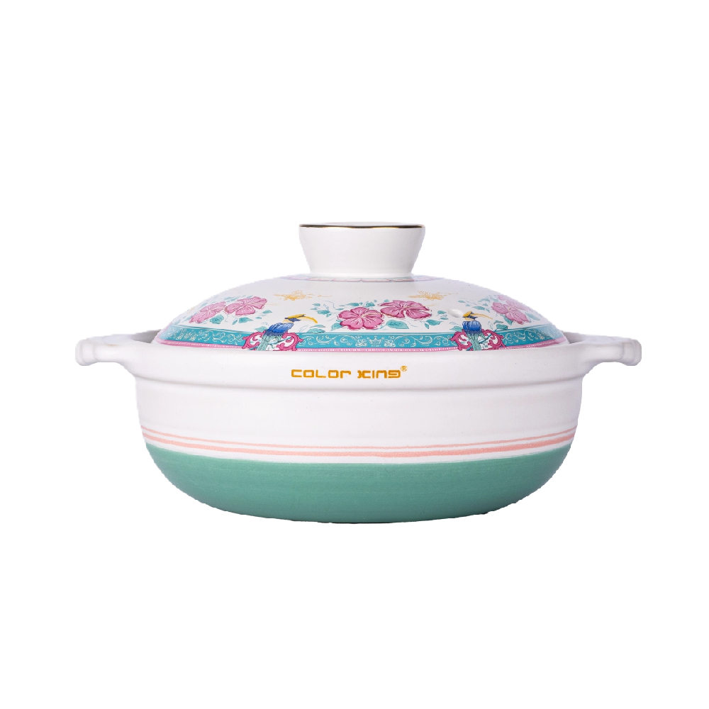 2500ML-4000ML The Heritage Garden Ceramic Hot Pot - senQ