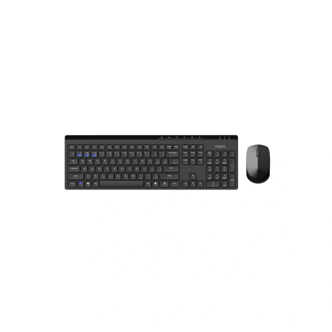 Rapoo 8100GT Multi-mode Wireless Keyboard & Mouse Combo - senQ